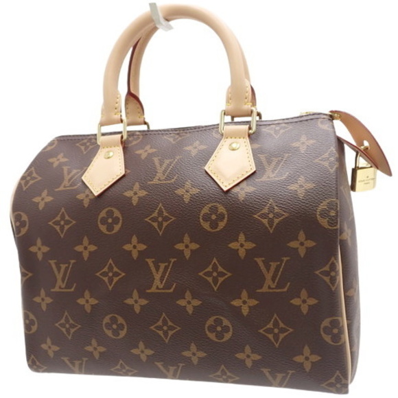 Louis Vuitton | Bags | Louis Vuitton 25 Speedy Monogram Handbag Brown ...